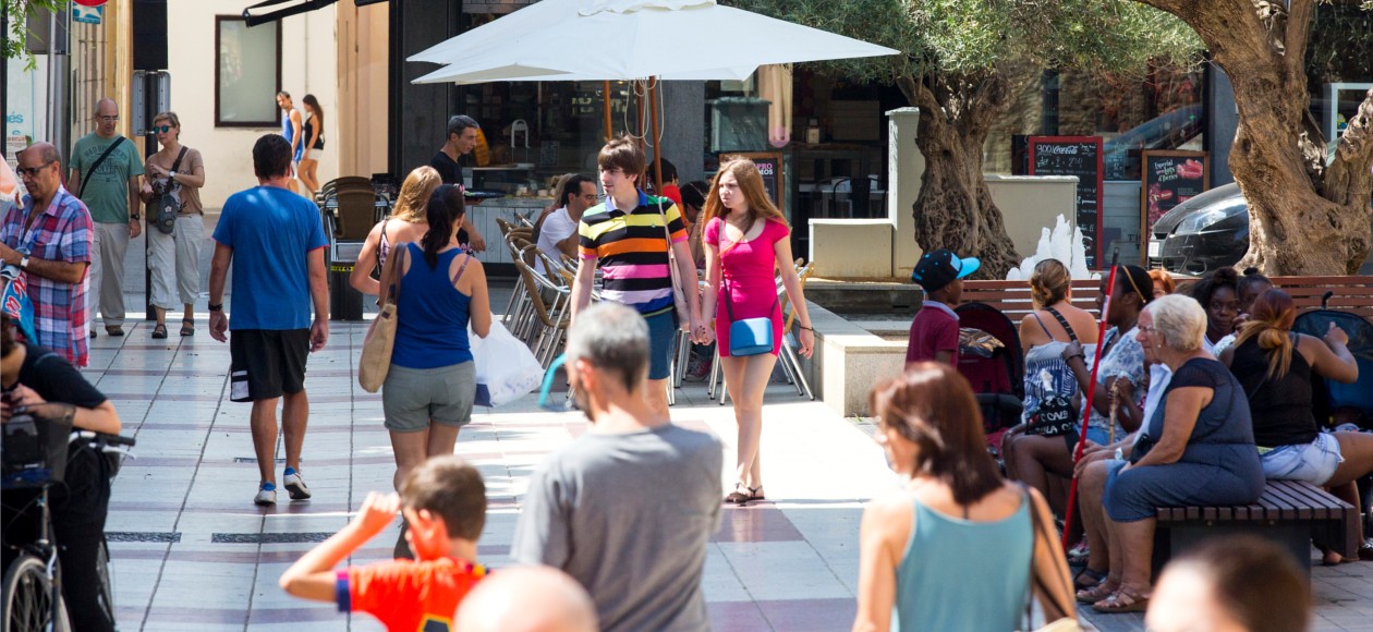 Faire du shopping à Calella!